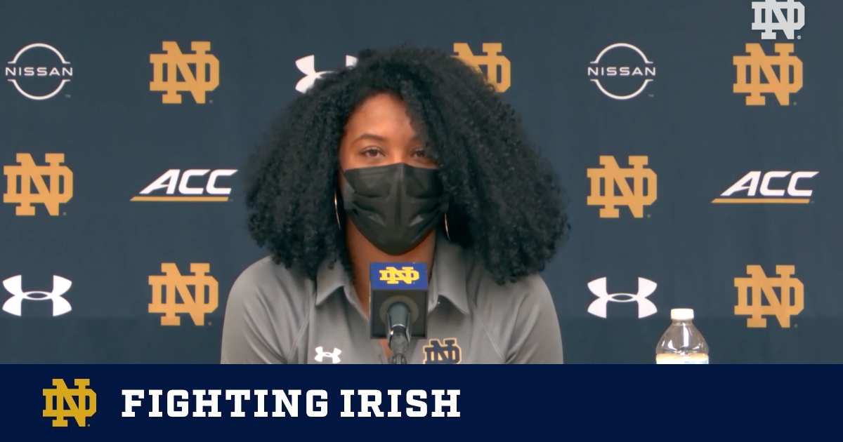@NDWBB | Niele Ivey Press Conference (12.17.20) – Notre Dame Fighting ...