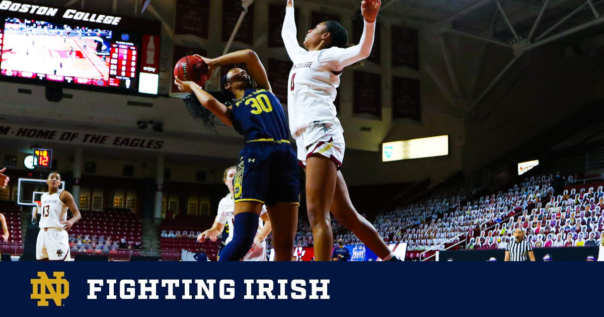 Irish Lose Heartbreaker in 64-61 Loss at Boston College – Notre Dame ...