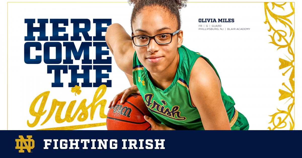 Olivia Miles Enrolls Early to Notre Dame – Notre Dame Fighting Irish ...