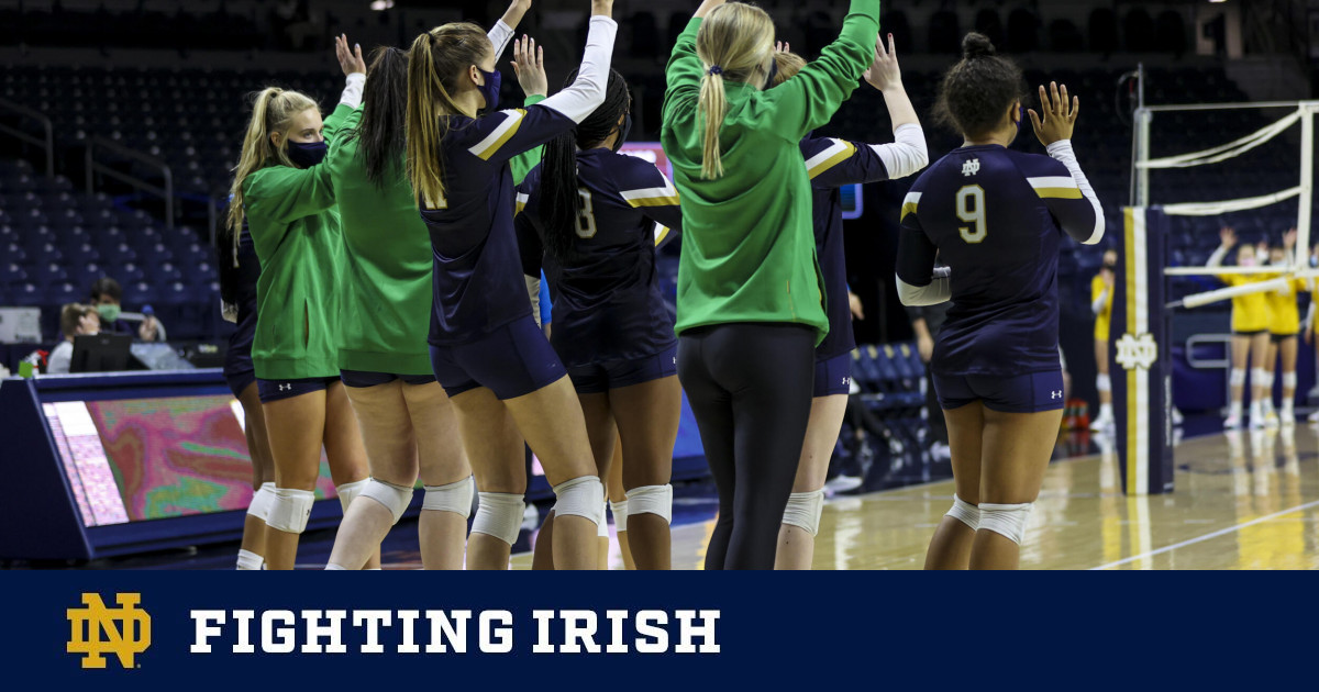 Irish Volleyball: Faces Behind The Program – Notre Dame Fighting Irish ...
