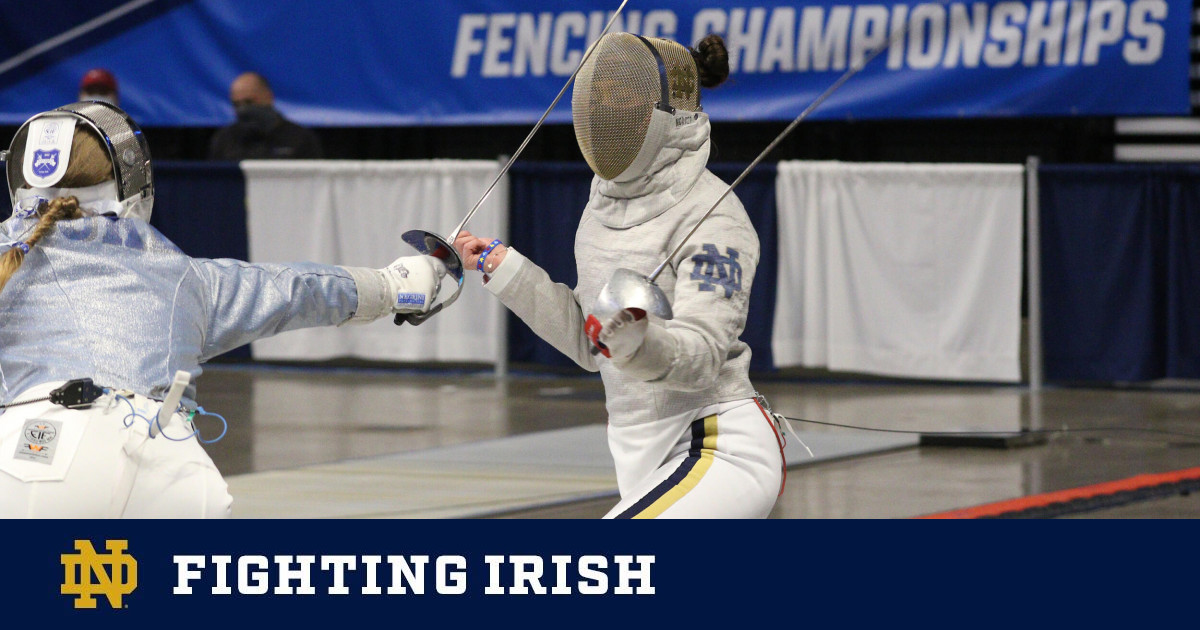 Irish Maintain Team Lead At Fencing National Championships – Notre Dame ...