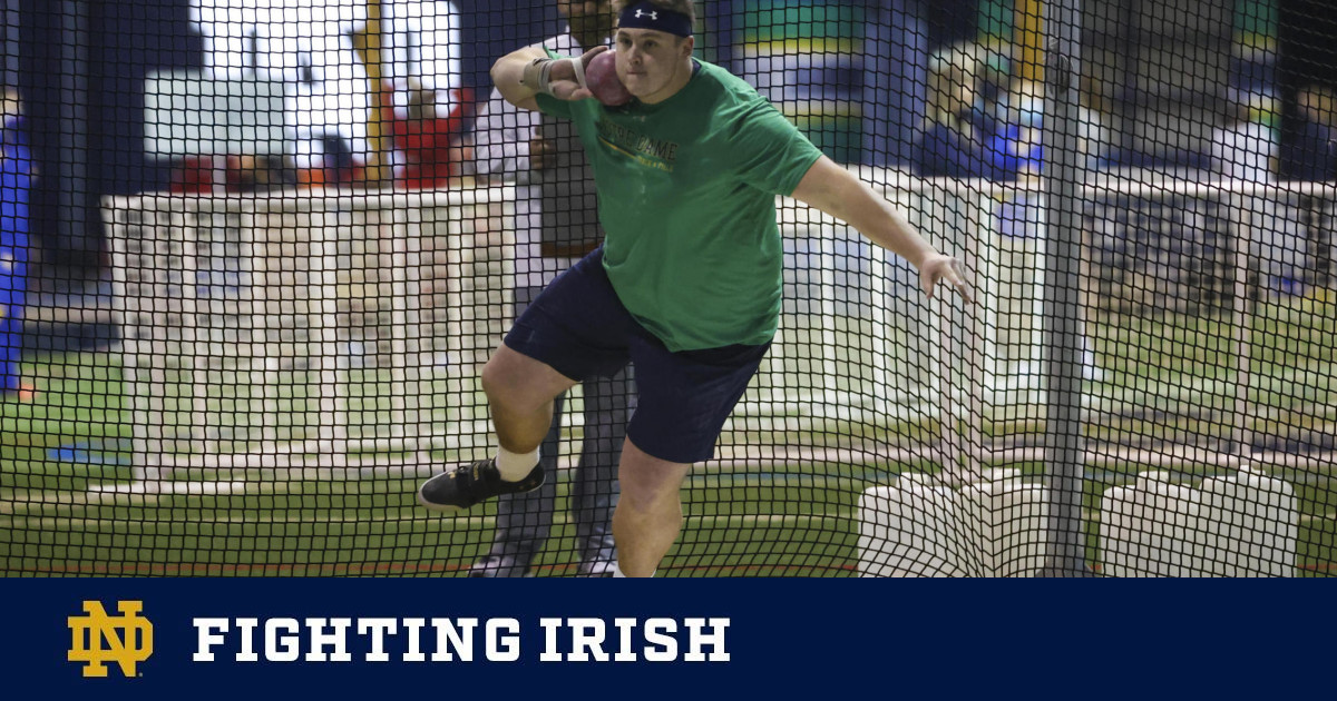 Irish Kick Off Indoor Season with Blue & Gold Invitational – Notre Dame ...