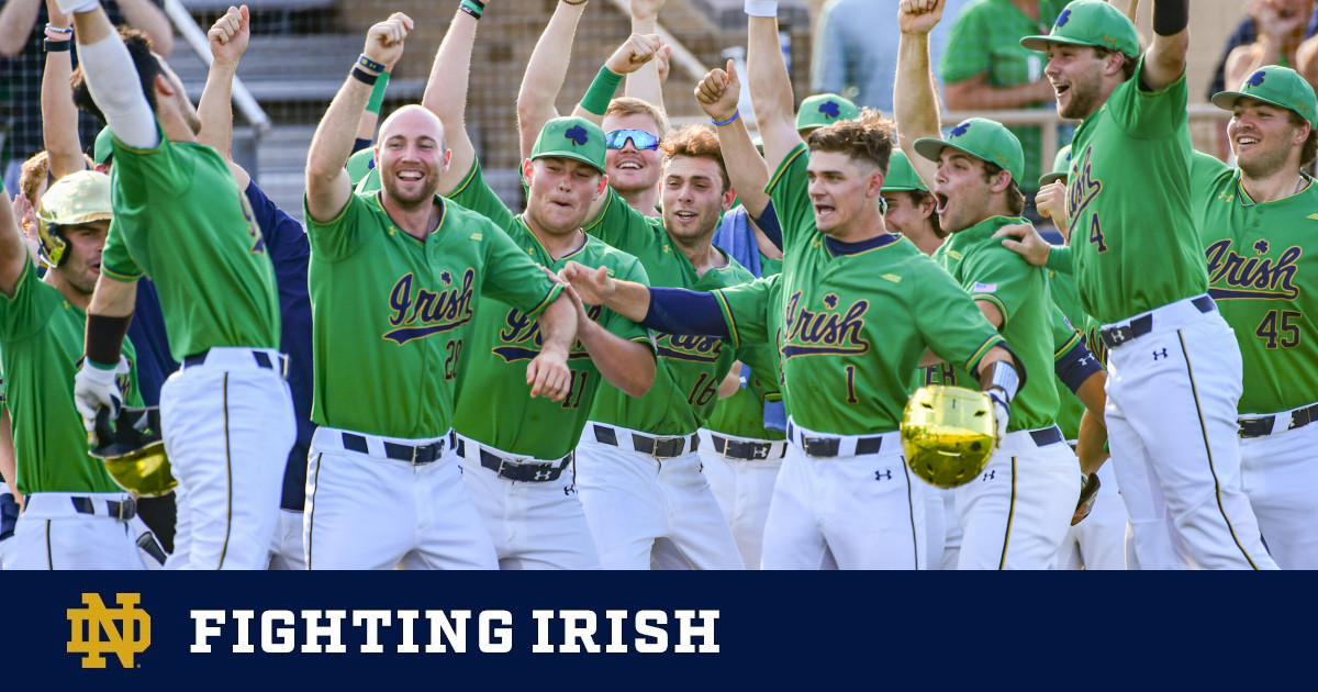 Irish Baseball Completes Season for the Record Books – Notre Dame ...