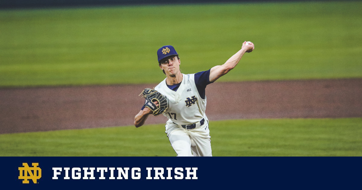 @NDBaseball | NCAA Super Regionals Game 2 – Aidan Tyrell Post-Game ...