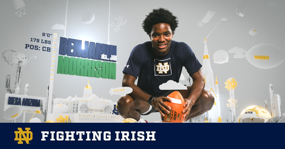 #IrishRising22 – Benjamin Morrison – Notre Dame Fighting Irish ...