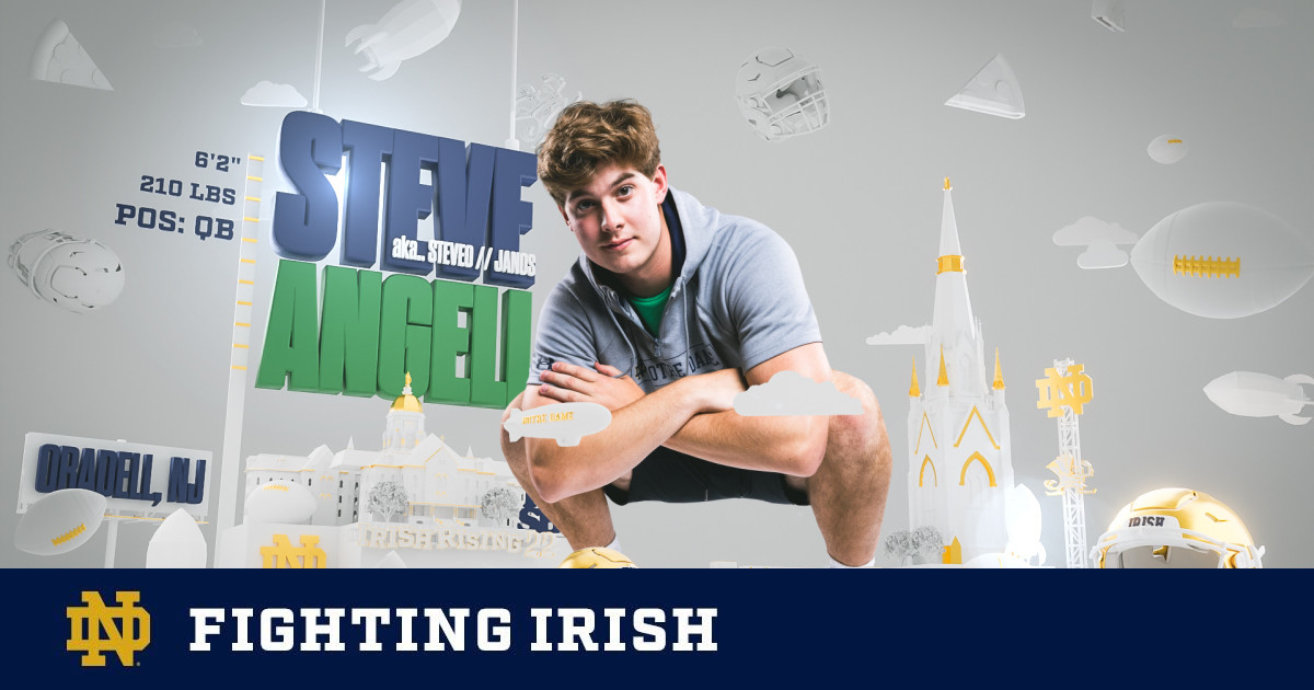 #IrishRising22 – Steve Angeli – Notre Dame Fighting Irish – Official ...