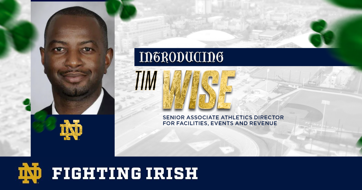 Tim Wise Named Senior Associate Athletics Director, Facilities, Events ...
