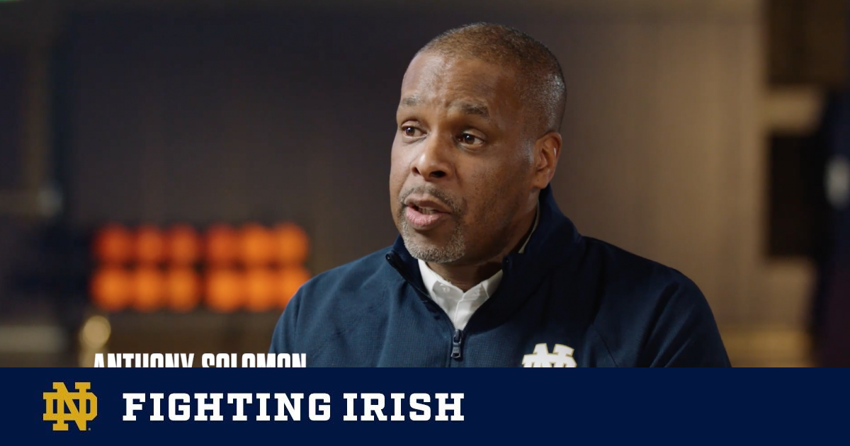 Irishography – Coach Anthony Solomon – Notre Dame Fighting Irish ...