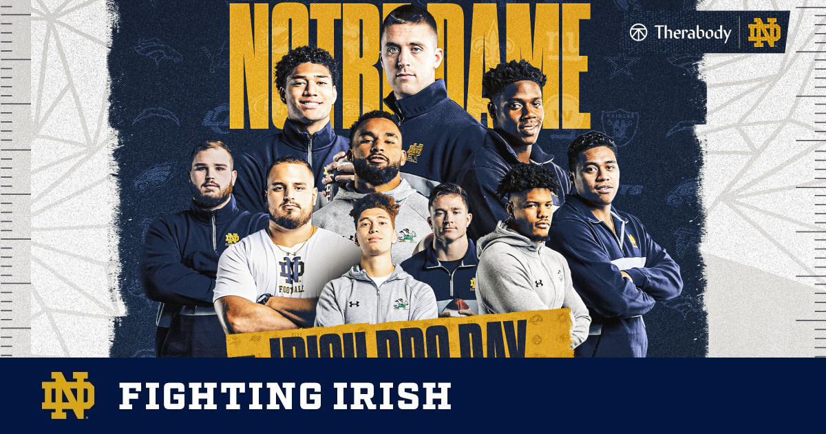 Irish Pro Day 2022 – Full Live Stream – Notre Dame Fighting Irish ...