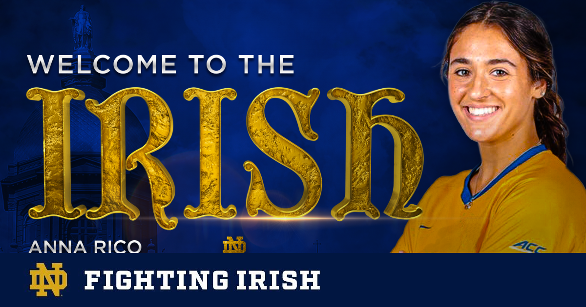 Anna Rico Joins Irish Family – Notre Dame Fighting Irish – Official ...