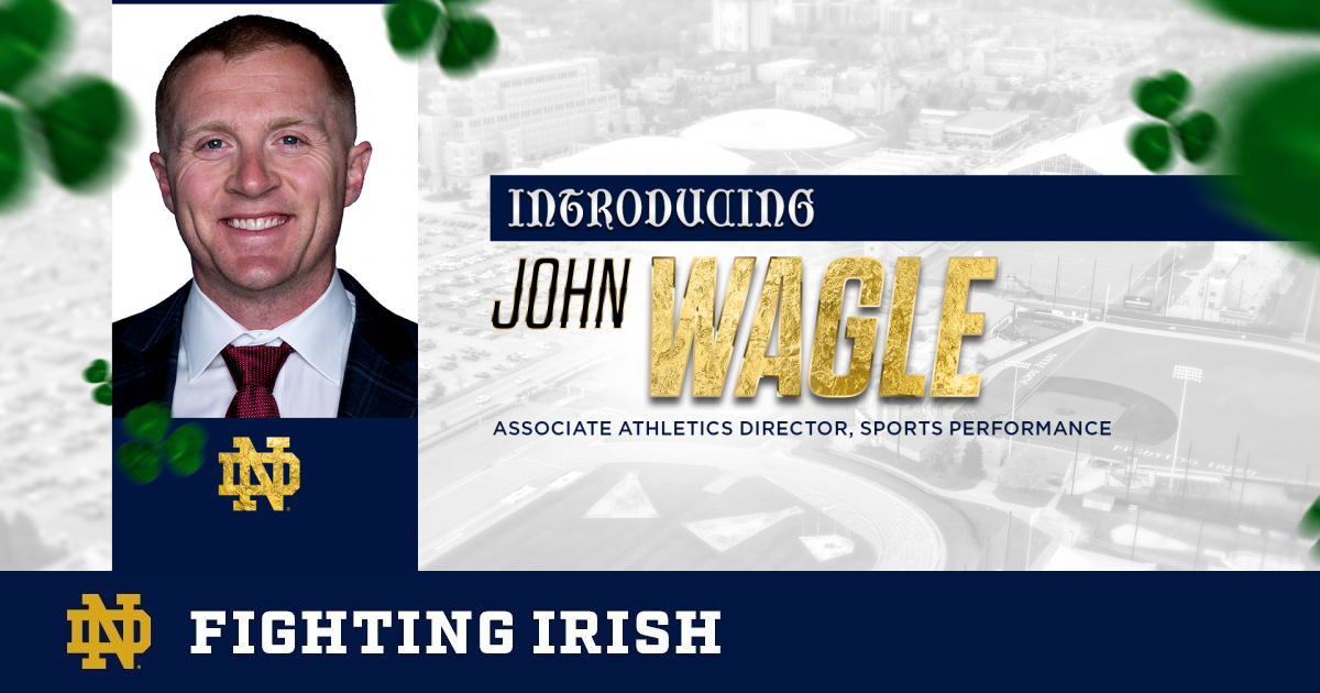 Wagle Named Associate Athletics Director For Sports Performance – Notre ...