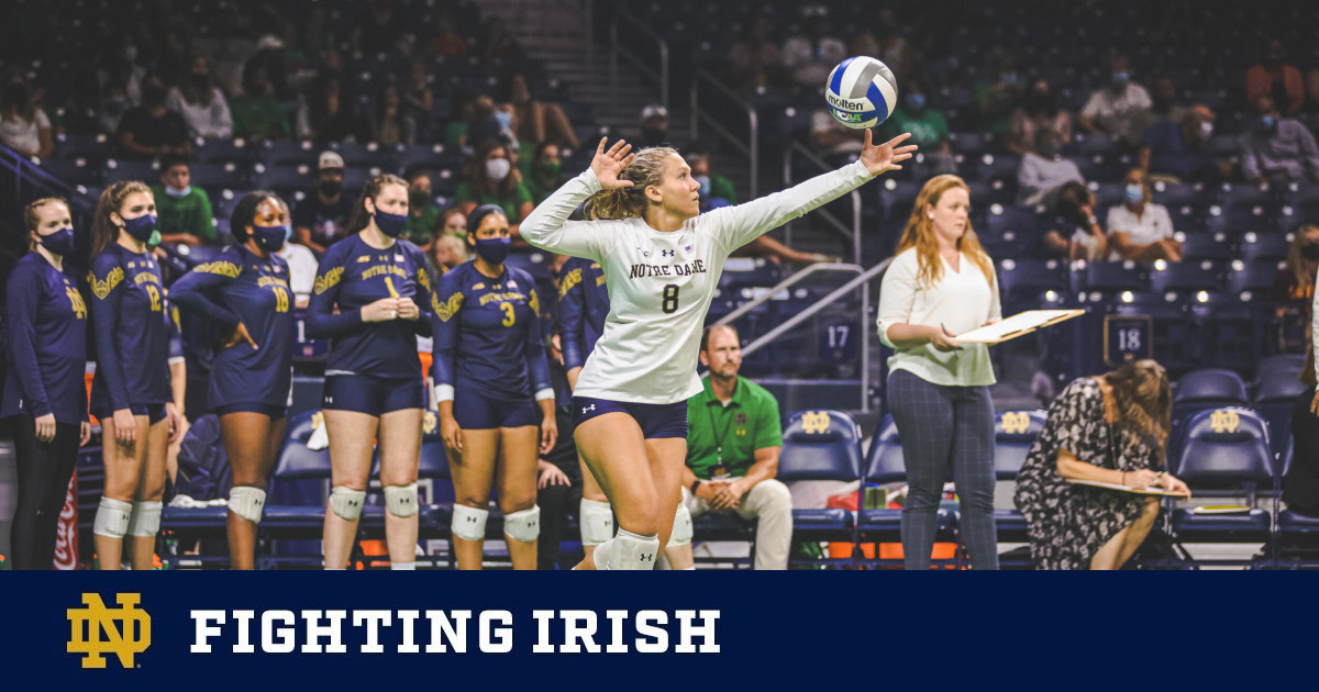 Irish Earn USMC-AVCA Team Academic Award – Notre Dame Fighting Irish ...