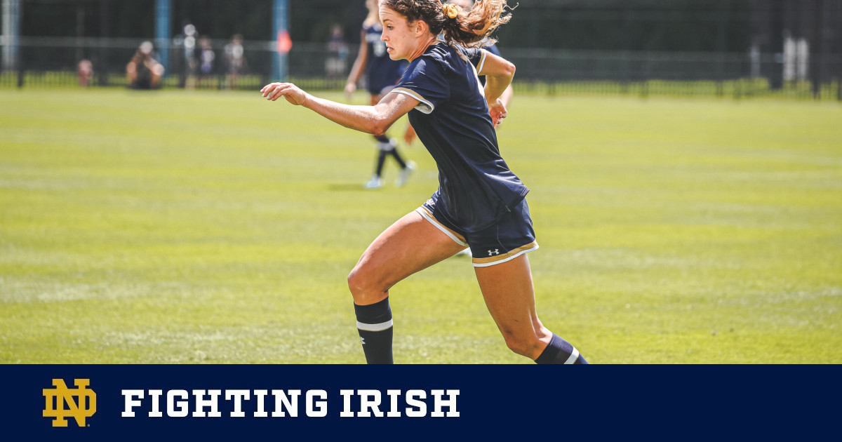 Klenke Named ACC Defensive Player of the Week – Notre Dame Fighting ...