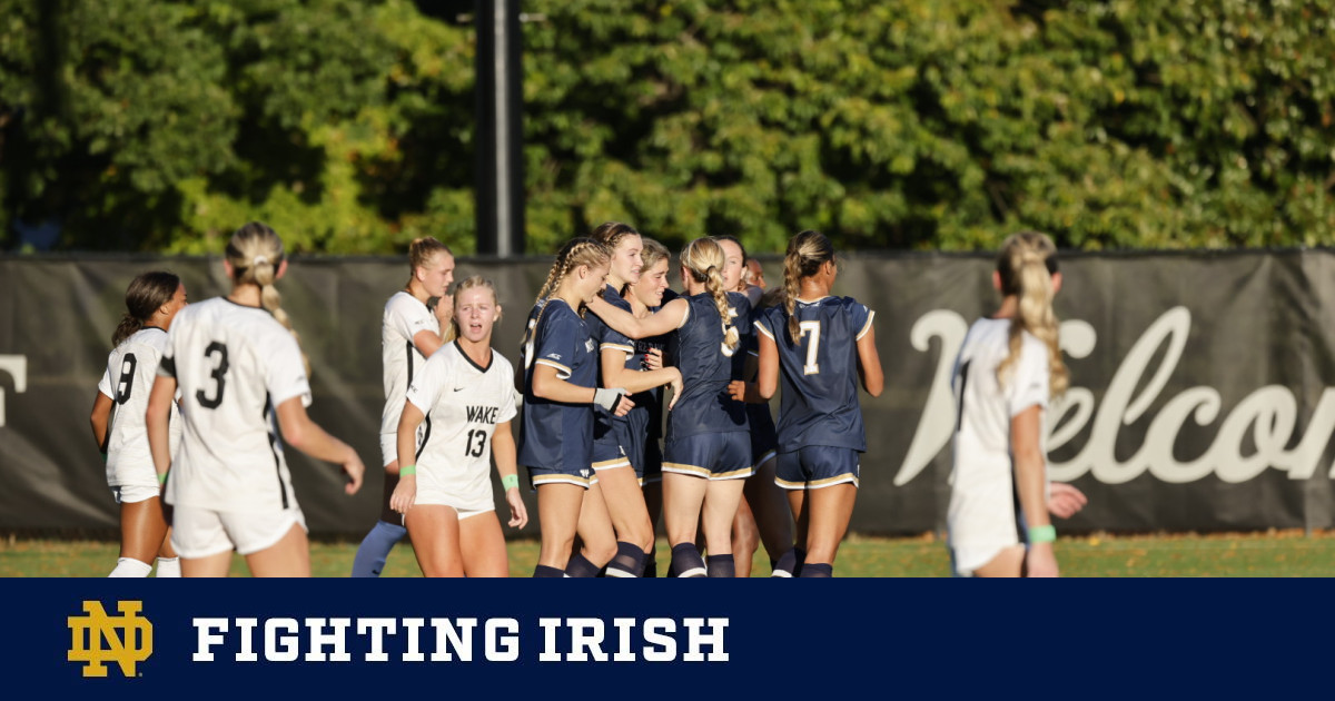 #5 Irish Win Sixth Straight With 3-0 Victory at Wake Forest – Notre ...