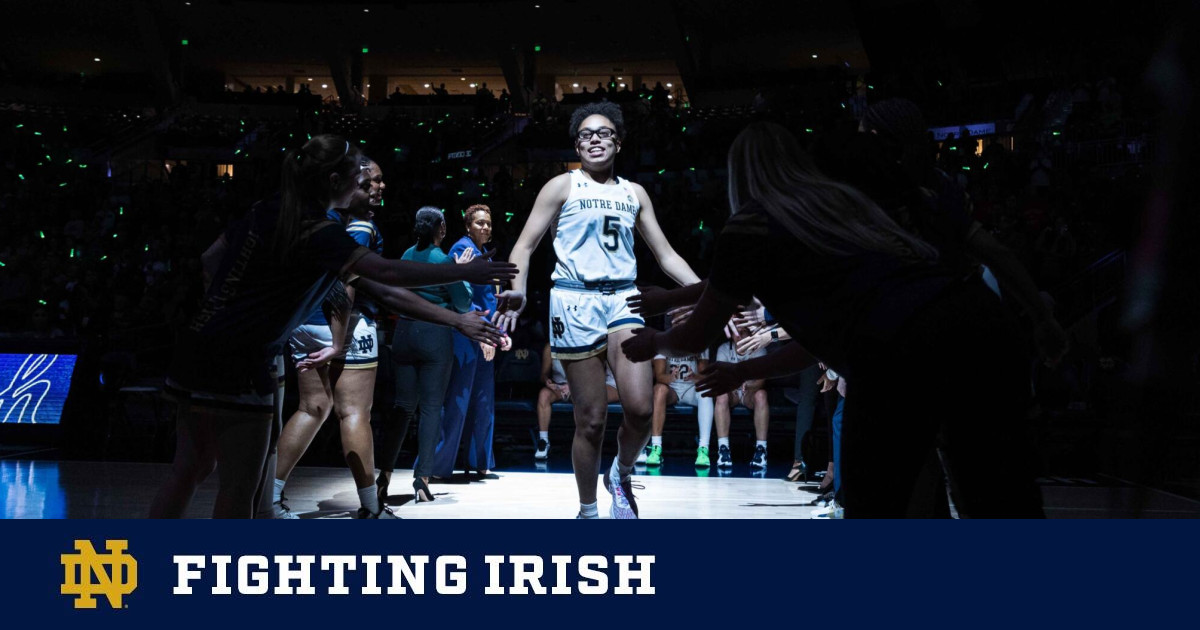 Miles shines as No. 9 Notre Dame tops Northern Illinois 88-48 – Notre ...