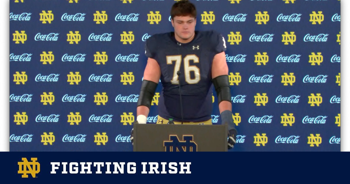 Joe Alt Postgame vs. Boston College | Notre Dame Football – Notre Dame ...