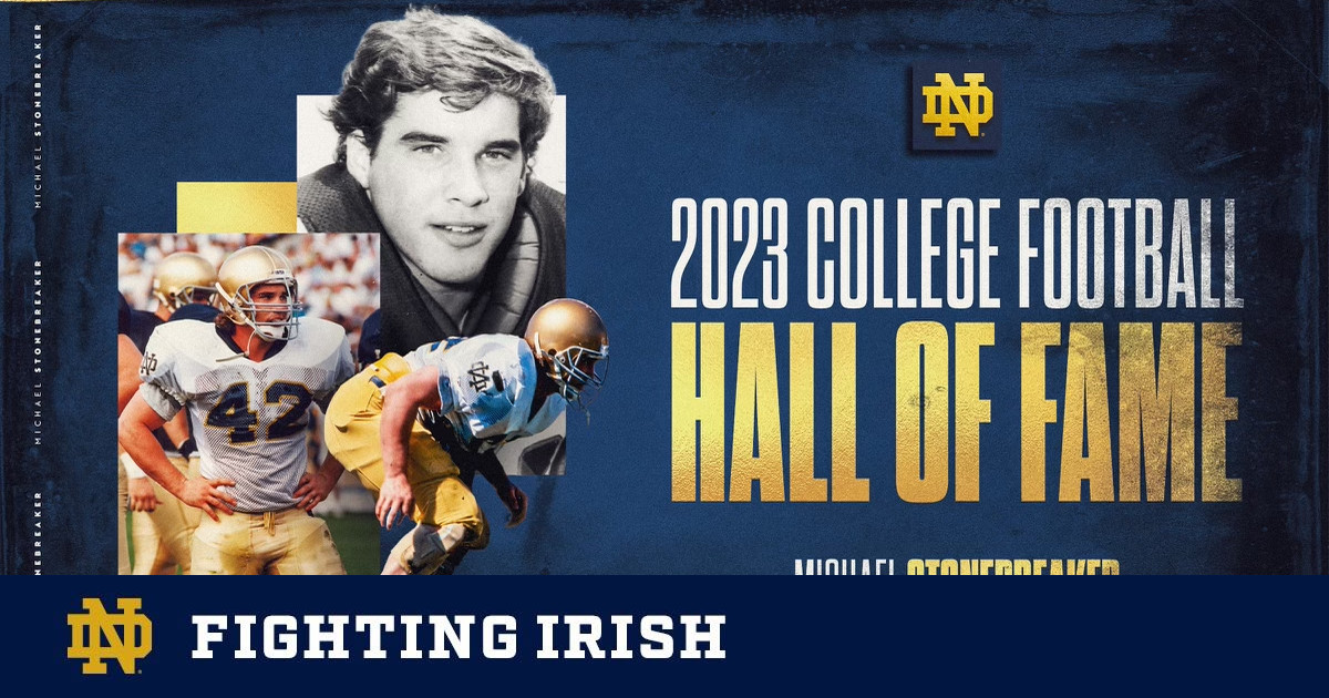 Michael Stonebreaker Elected To College Football Hall Of Fame – Notre ...