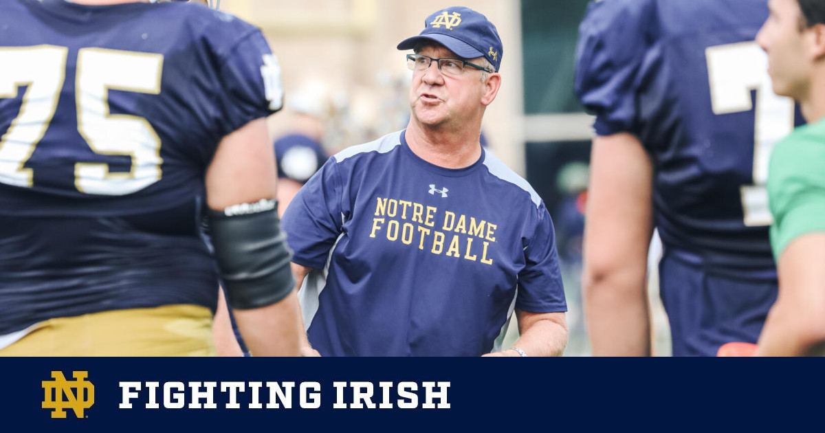 Harry Hiestand Announces Retirement – Notre Dame Fighting Irish ...