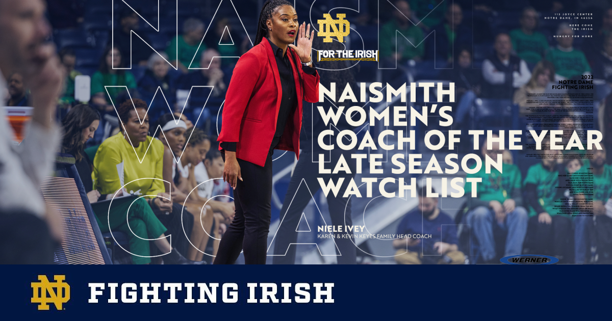 Ivey earns spot on 2023 Werner Ladder Naismith Coach of the Year Late ...