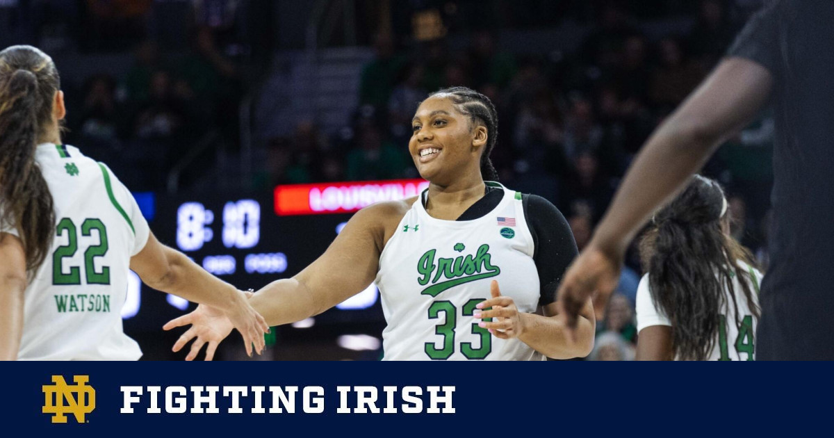 No. 10 Irish host Georgia Tech for Senior Night – Notre Dame Fighting ...