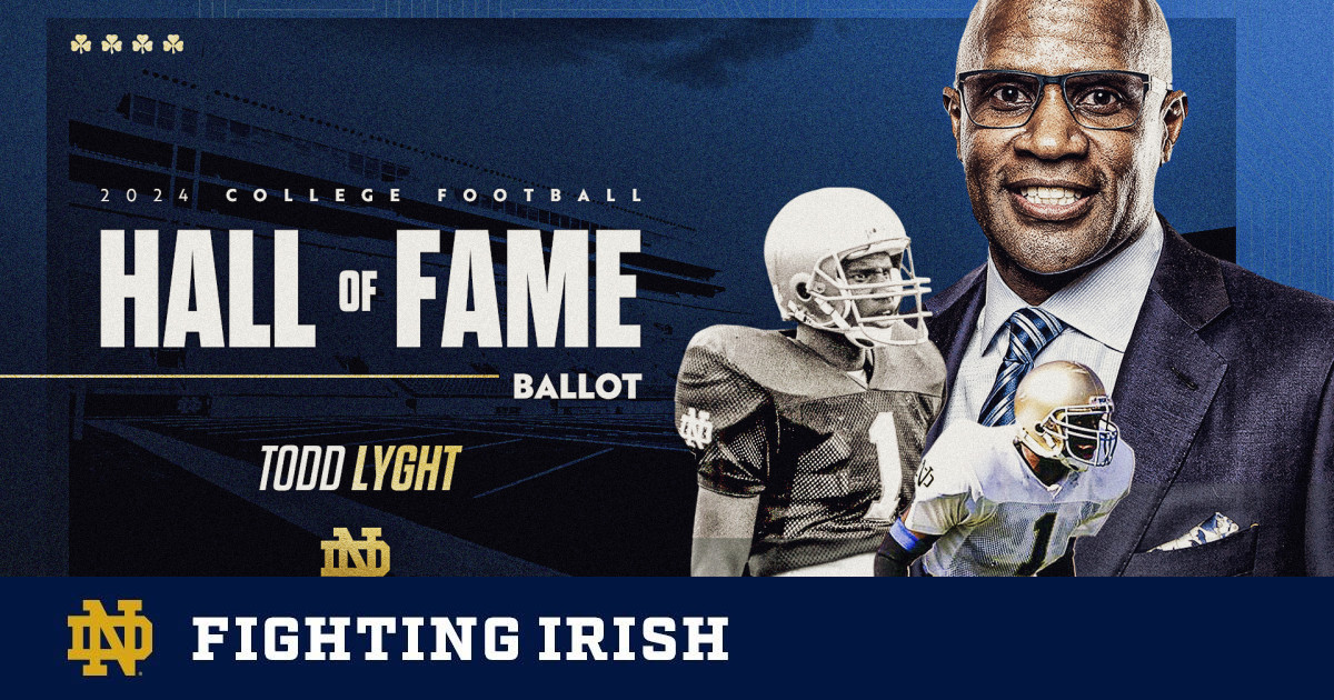 Todd Lyght Selected For College Football Hall of Fame Ballot – Notre ...