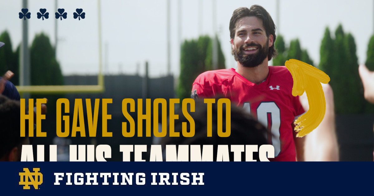 “Not Unless I Can Do It With The Boys” | Sam Hartman Hooks Up Notre ...