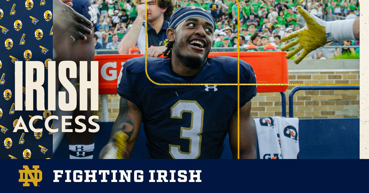 Irish Access: “How many tackles you gonna break?” | Game 2 vs TSU ...