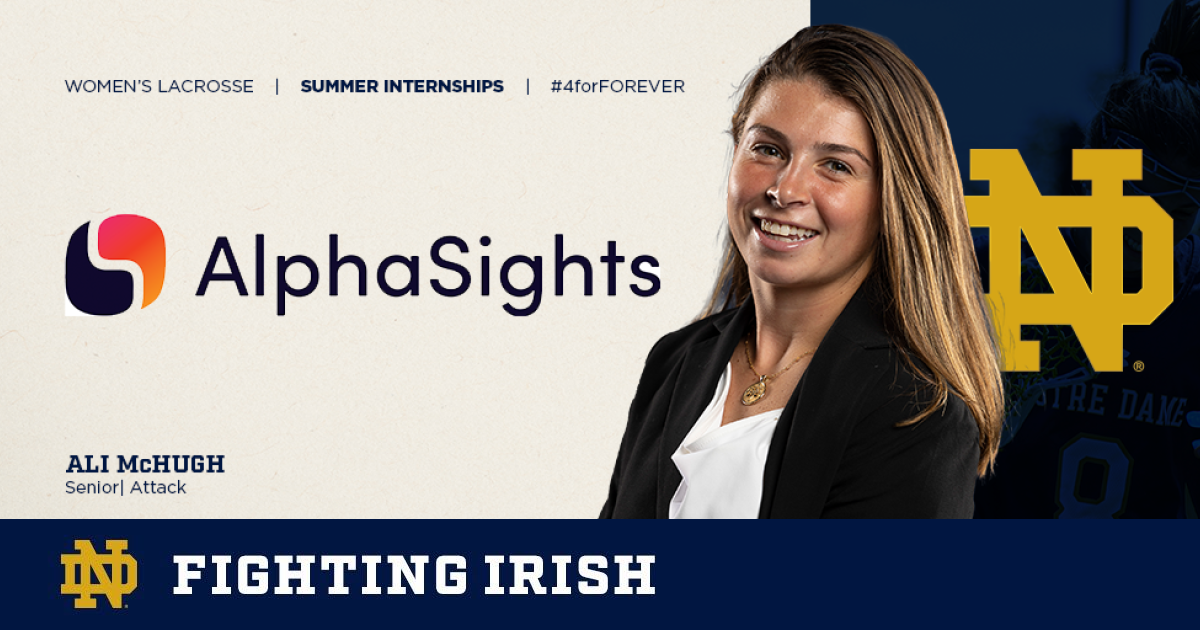 Summer Internships: Ali McHugh – Notre Dame Fighting Irish – Official ...