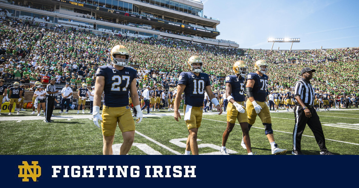 Irish Face First True Road Test At NC State – Notre Dame Fighting Irish ...