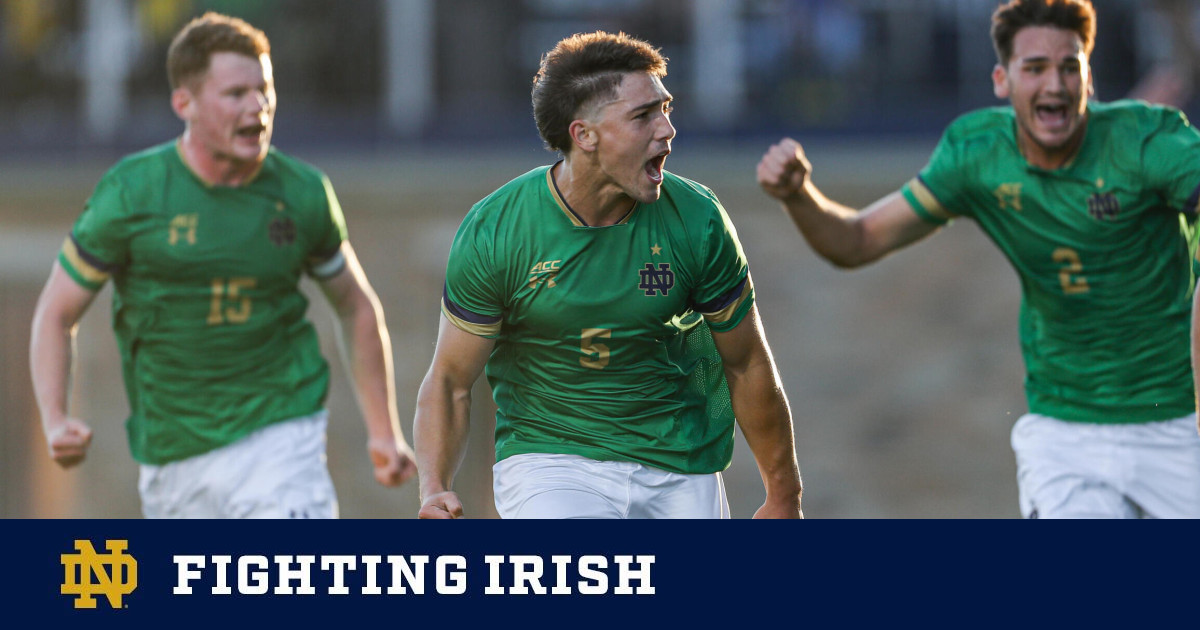 #20 Irish Win 3-2 Thriller In ACC Opener Against Clemson – Notre Dame ...