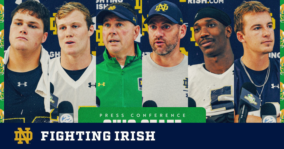 Post-Practice Press Conference | Ohio State (9.19.23) – Notre Dame ...