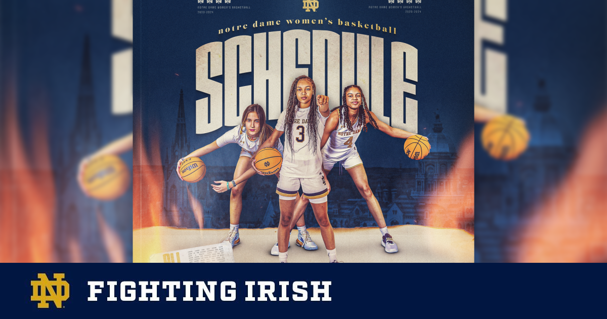 Irish announce 23-24 ACC slate – Notre Dame Fighting Irish – Official Athletics Website