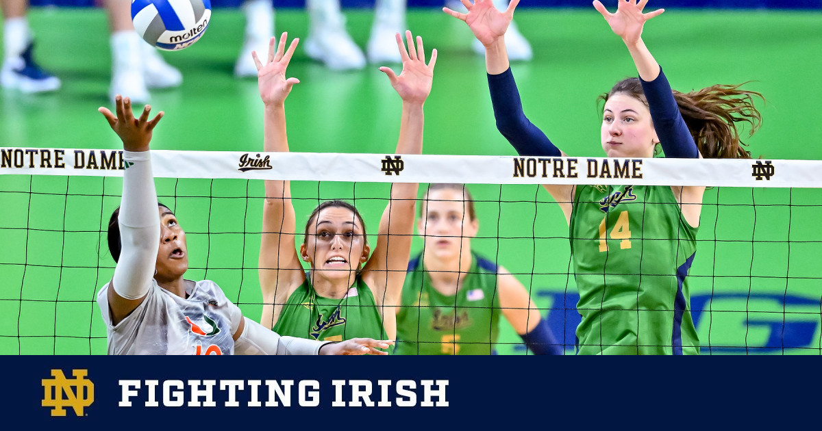 Irish Drop To Miami in Four – Notre Dame Fighting Irish – Official ...
