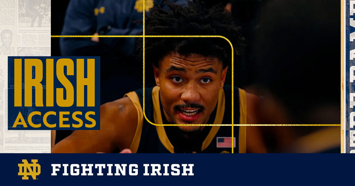 IRISH WIN IN OT THRILLER | Irish Access – Notre Dame Fighting Irish ...