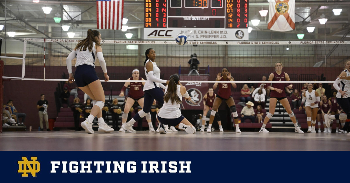 Irish Wrap up 2023 Regular Season at No. 23 Florida State – Notre Dame ...