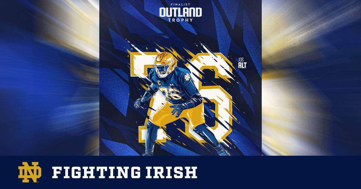 Alt Named Outland Trophy Finalist – Notre Dame Fighting Irish ...