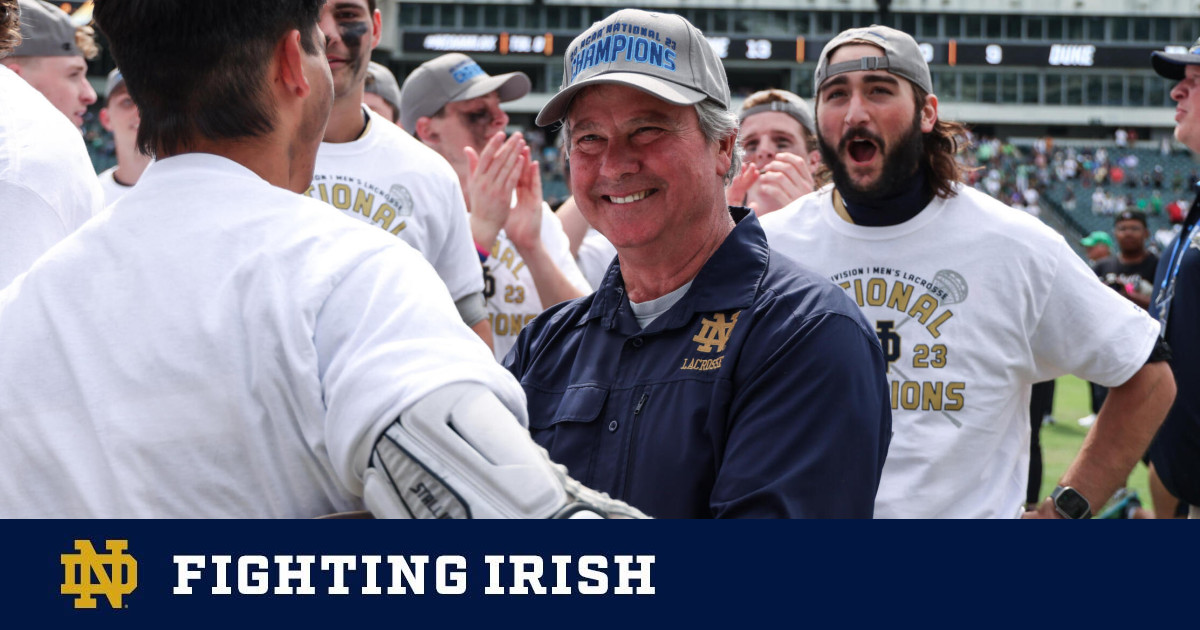 Men’s Lacrosse Cleans Up End Of Year Awards – Notre Dame Fighting Irish ...