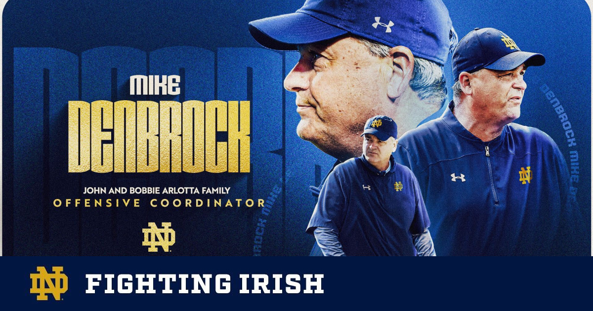 Mike Denbrock Named John And Bobbie Arlotta Family Offensive ...