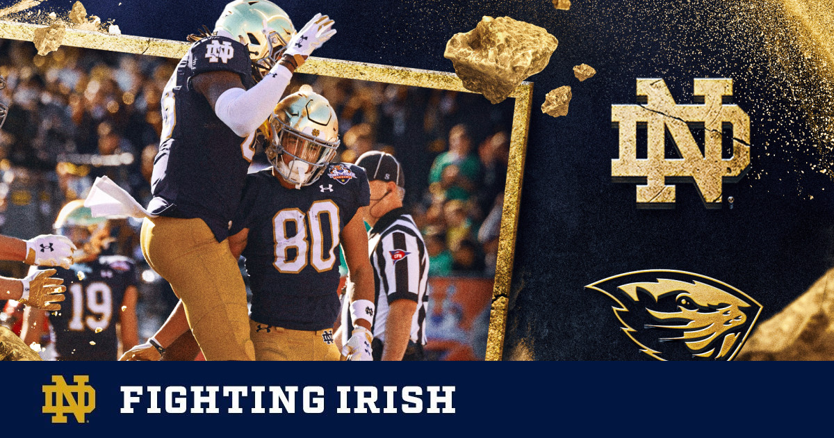 Irish Claim Sun Bowl Win Over Beavers | Highlights vs Oregon State ...