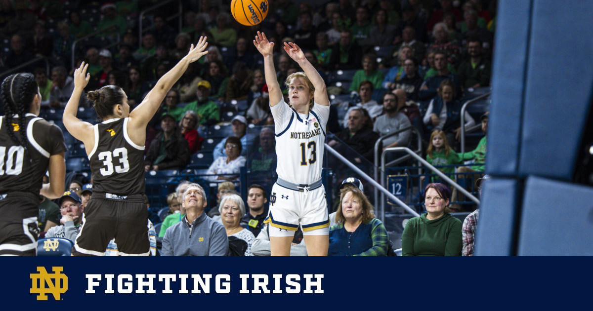 Notre Dame Continues Home Stand with Boston College – Notre Dame ...