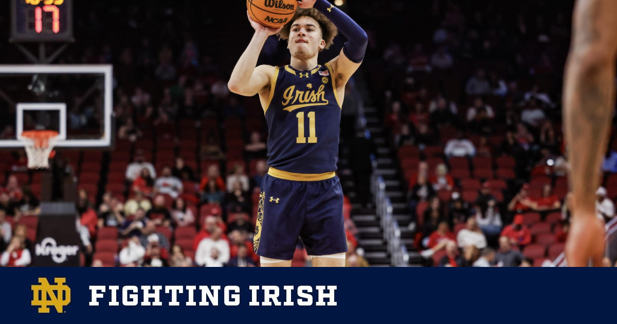 Irish Win Third Straight With 72-50 Win At Cards – Notre Dame Fighting ...