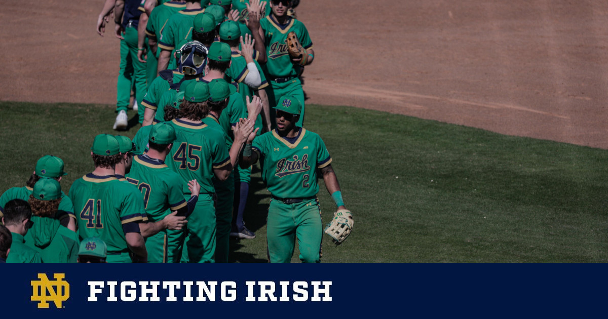 Irish Earn Series Split with 3-1 Win in Finale