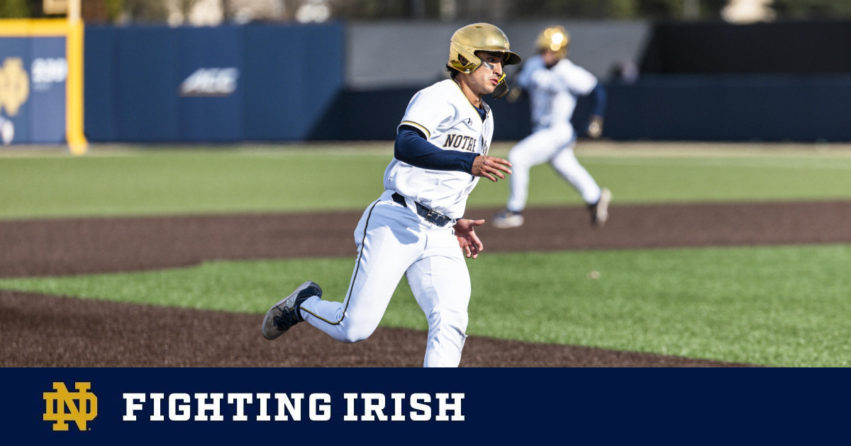 Notre Dame Baseball Opens Home ACC Play With Miami