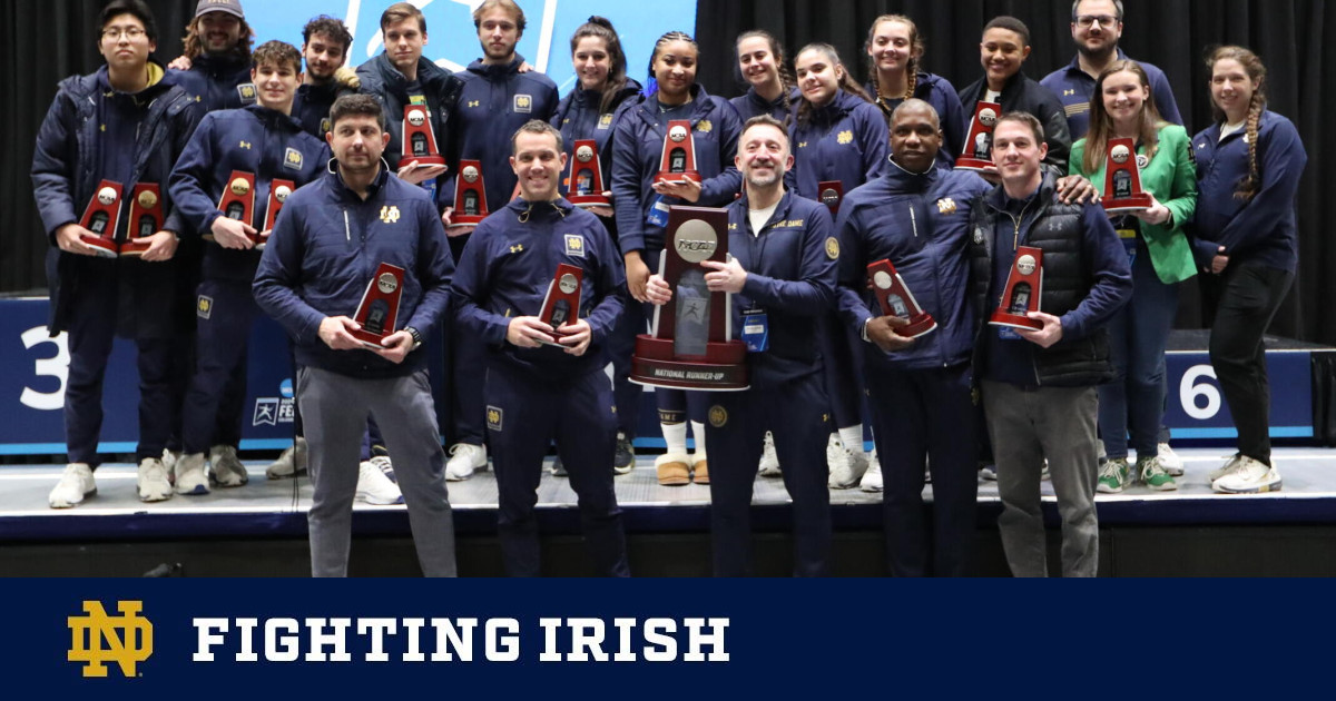 Irish Capture Second Place At NCAA Championships – Notre Dame Fighting ...