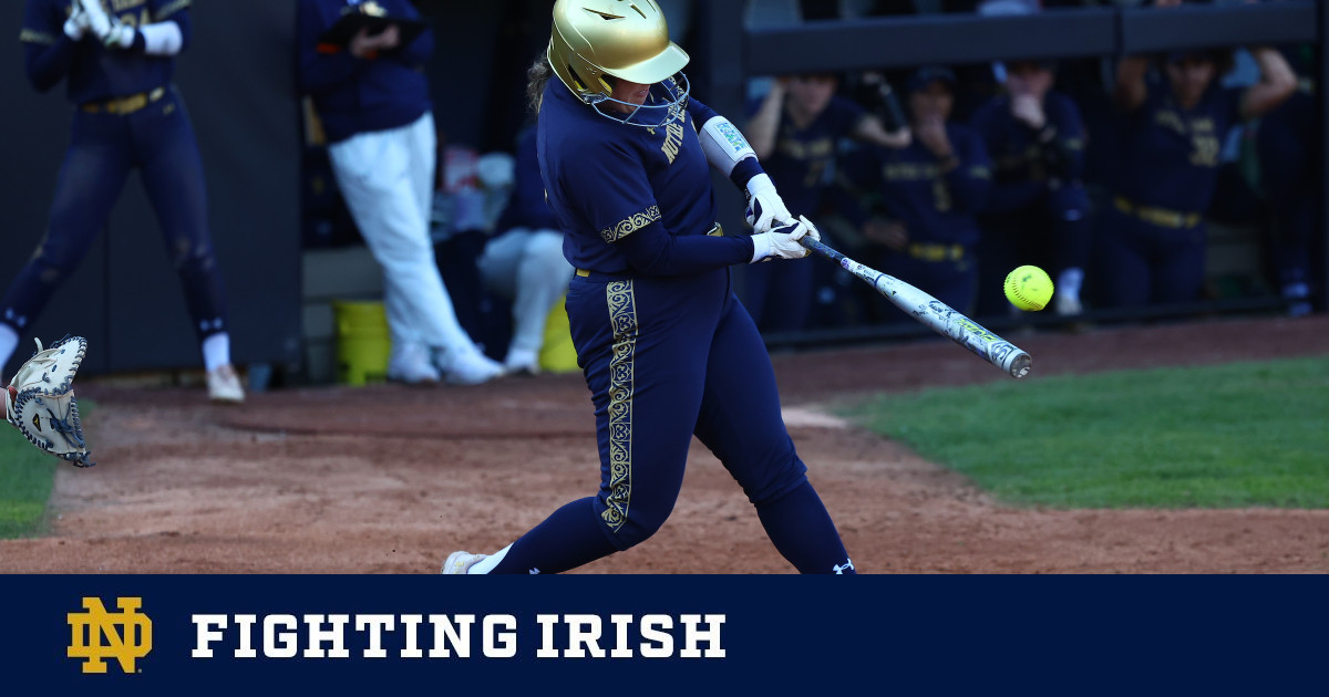 Irish Drop First Game Of The Series At North Carolina – Notre Dame ...