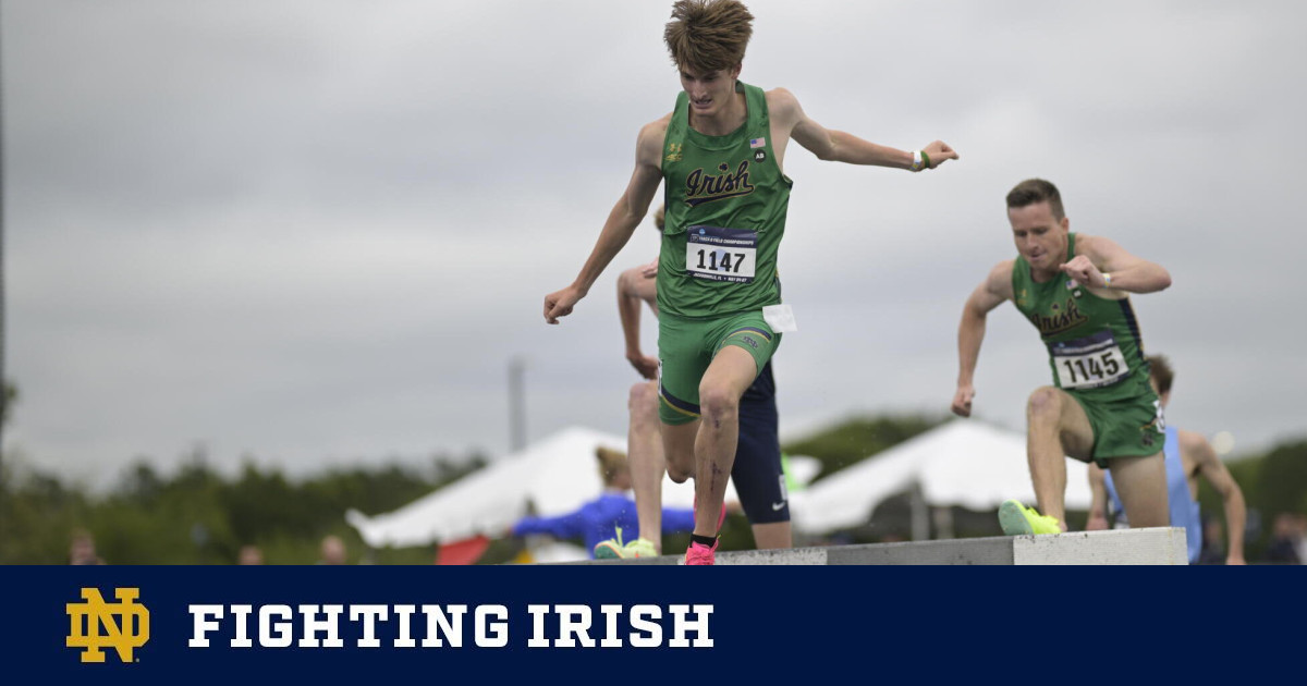Singleton Sets School Record In Steeplechase – Notre Dame Fighting ...