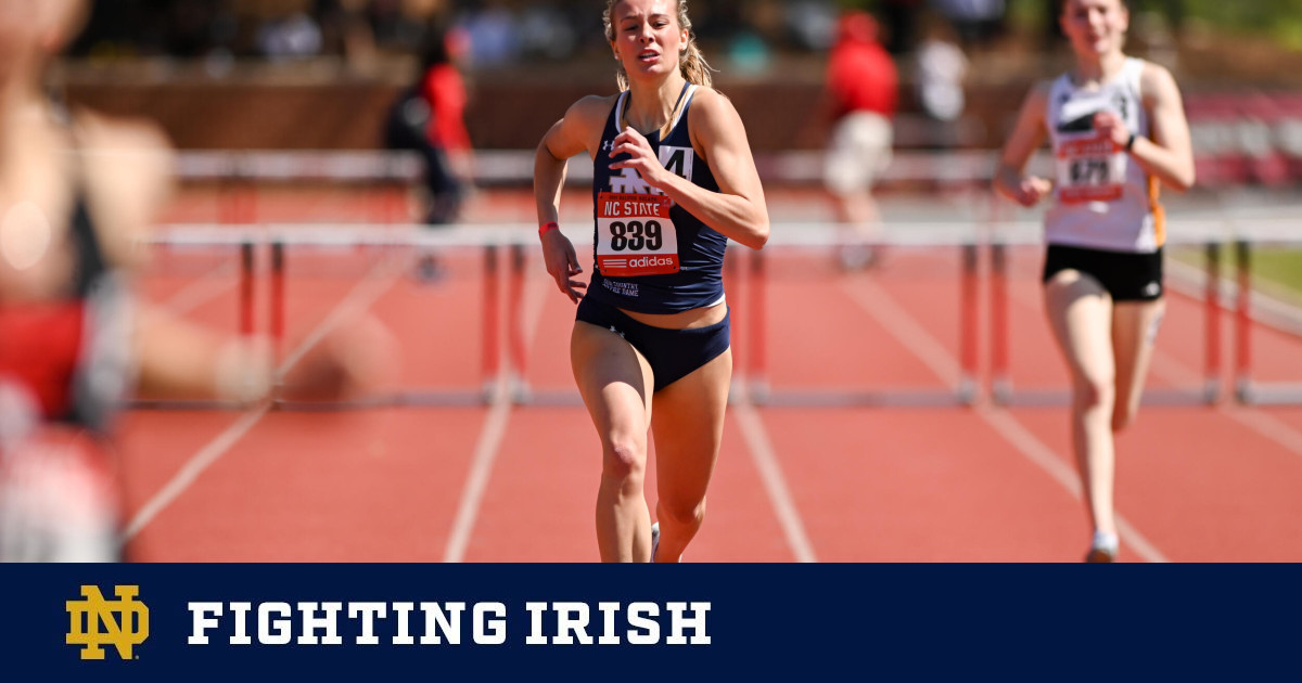 Sanders Wins 400m Hurdles At Jim Green Invitational – Notre Dame ...
