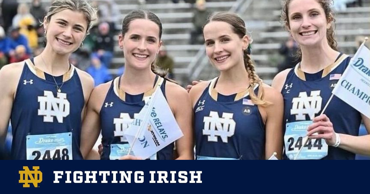 Irish Break Multiple Records At Drake Relays – Notre Dame Fighting ...