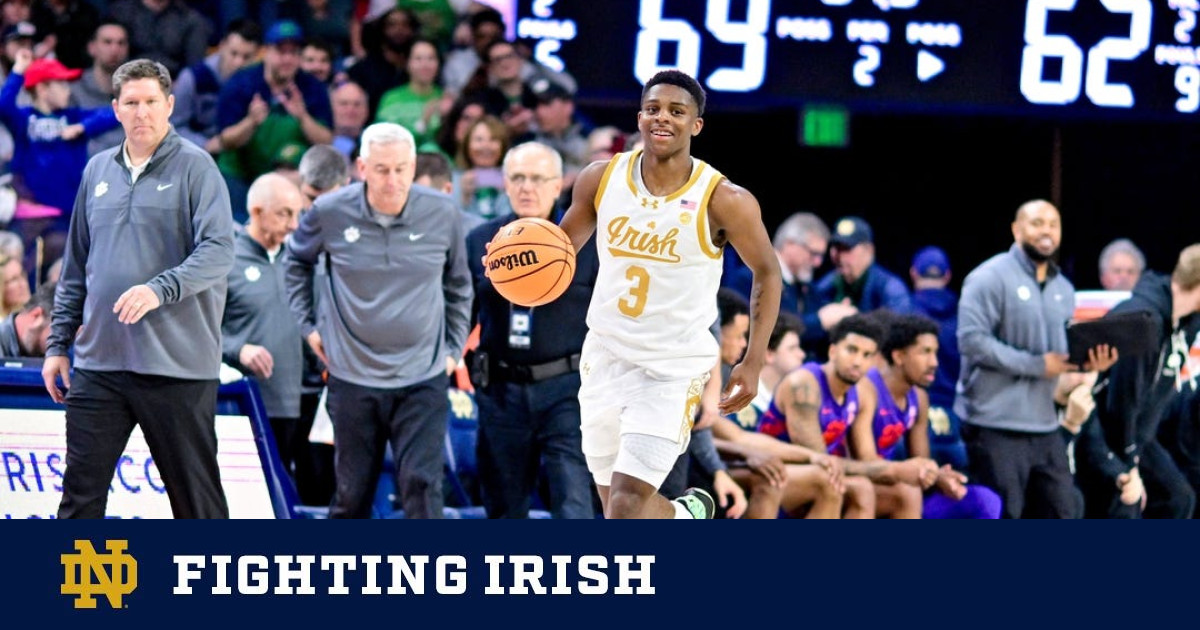 Year Two Loading for Markus Burton – Notre Dame Fighting Irish ...