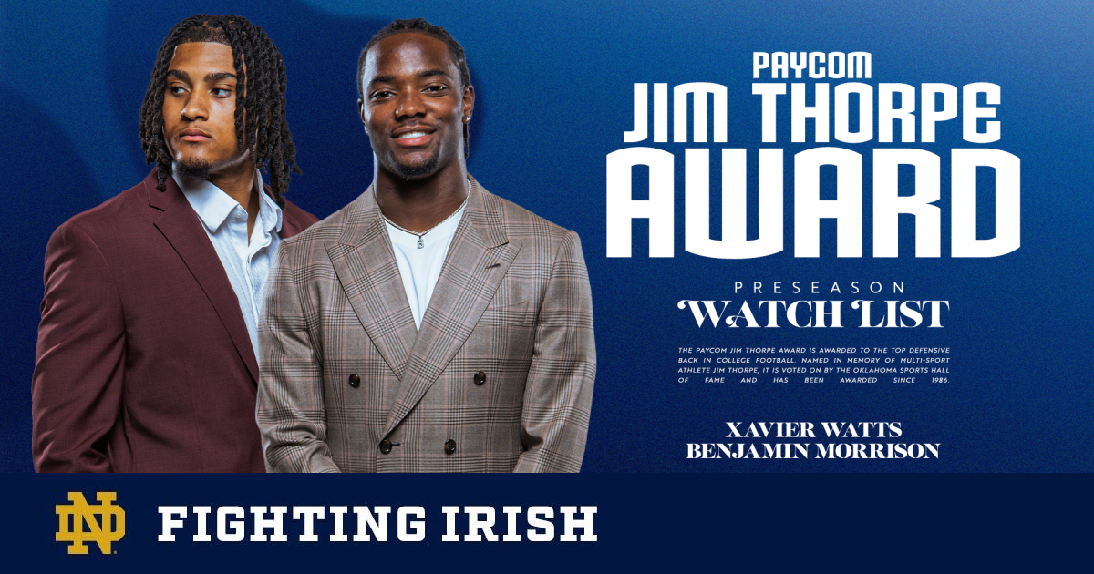 Morrison, Watts Earn Selection to Paycom Jim Thorpe Award Watch List